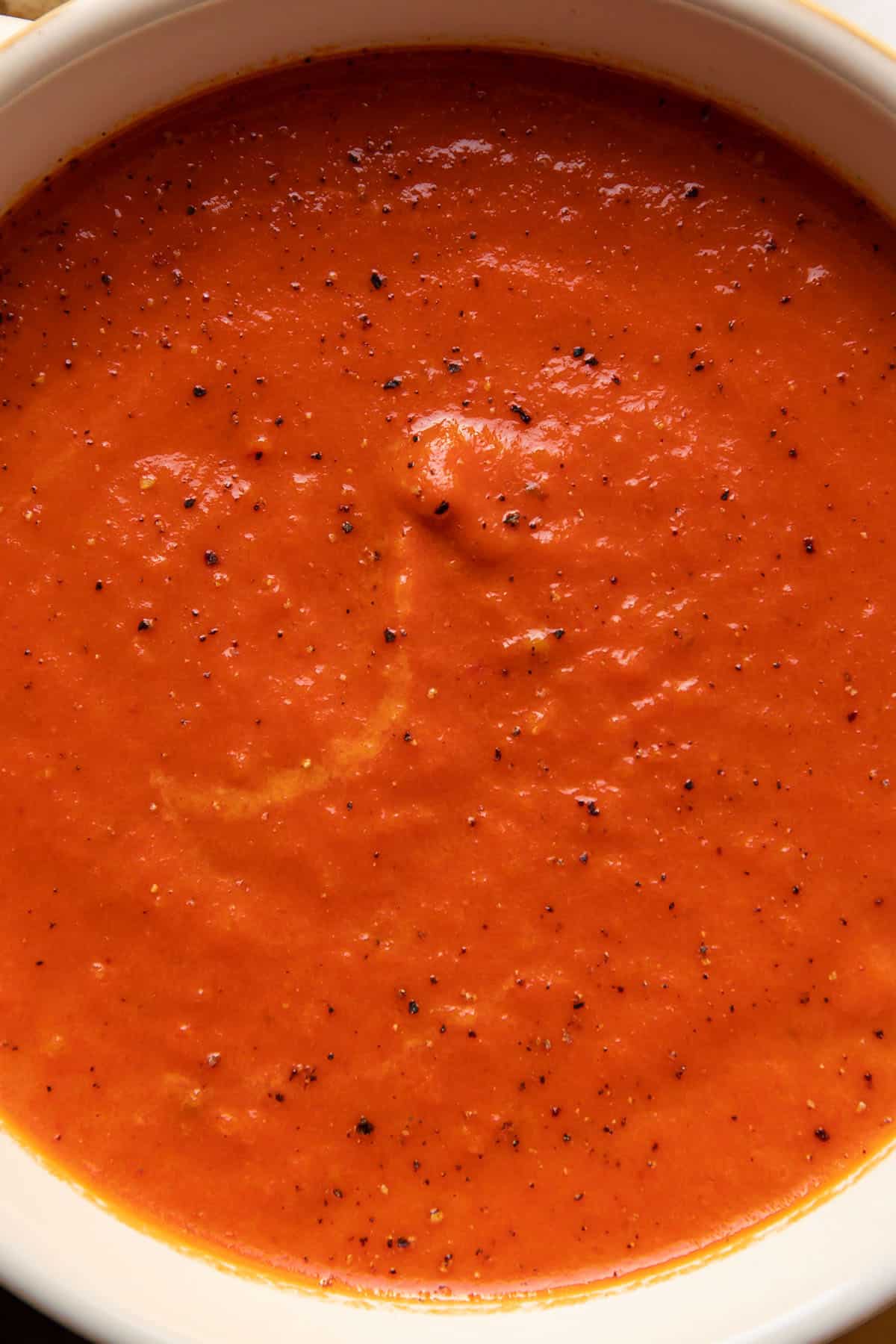 Easy and Creamy Tomato Basil Soup - Modern Crumb
