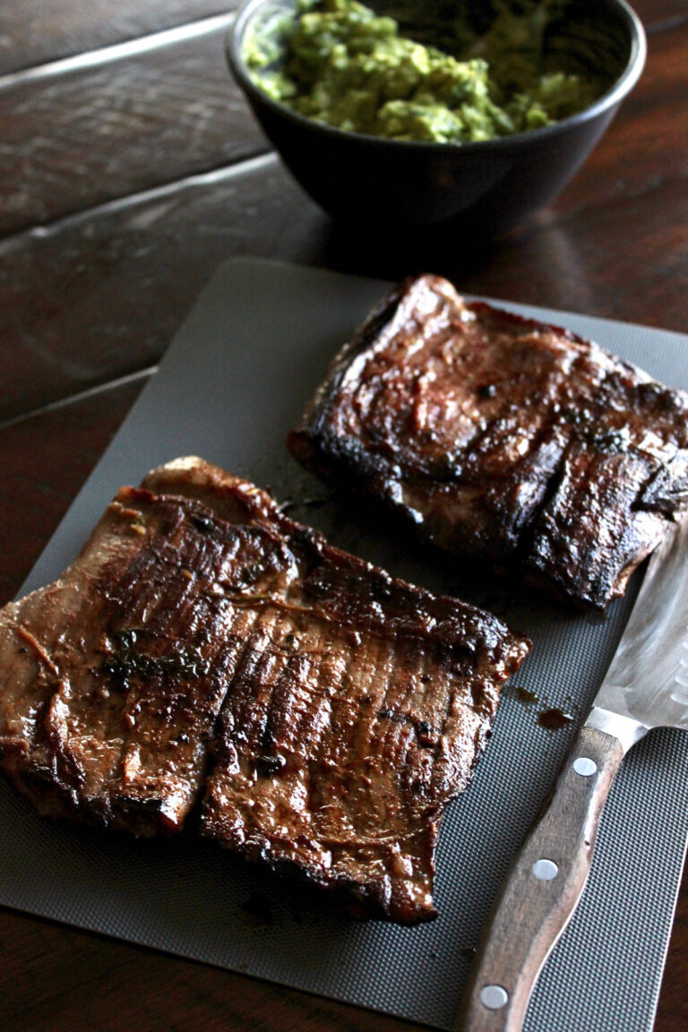 Easy Southwest Steak Frites and Guacamole - Modern Crumb