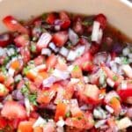 Homemade Pico De Gallo Quick and Easy Recipe - Modern Crumb