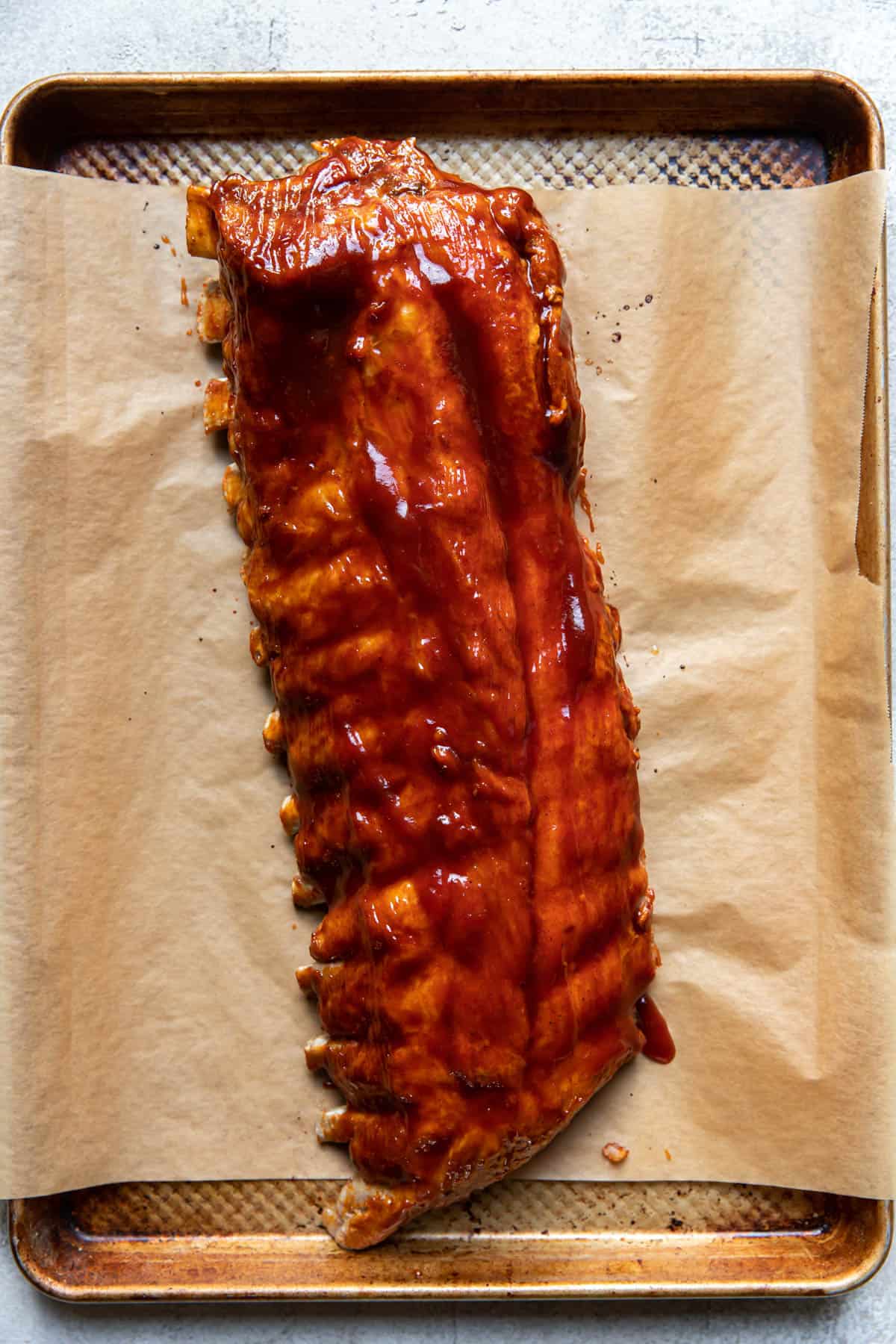 30 Minute Instant Pot BBQ Ribs - Modern Crumb