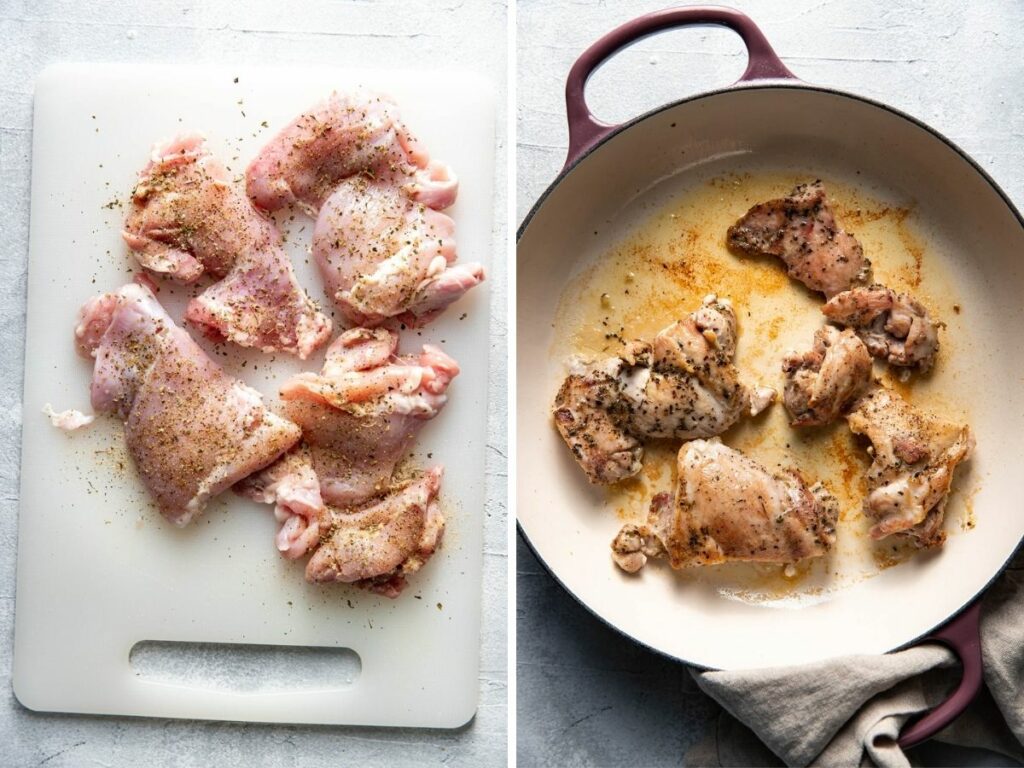 One Pot Greek Chicken and Basmati Rice (30 Minute) - Modern Crumb