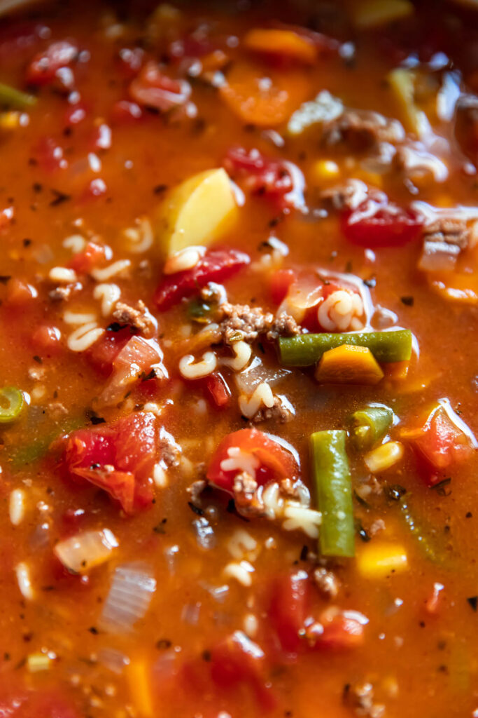 Homemade Alphabet Soup - Modern Crumb