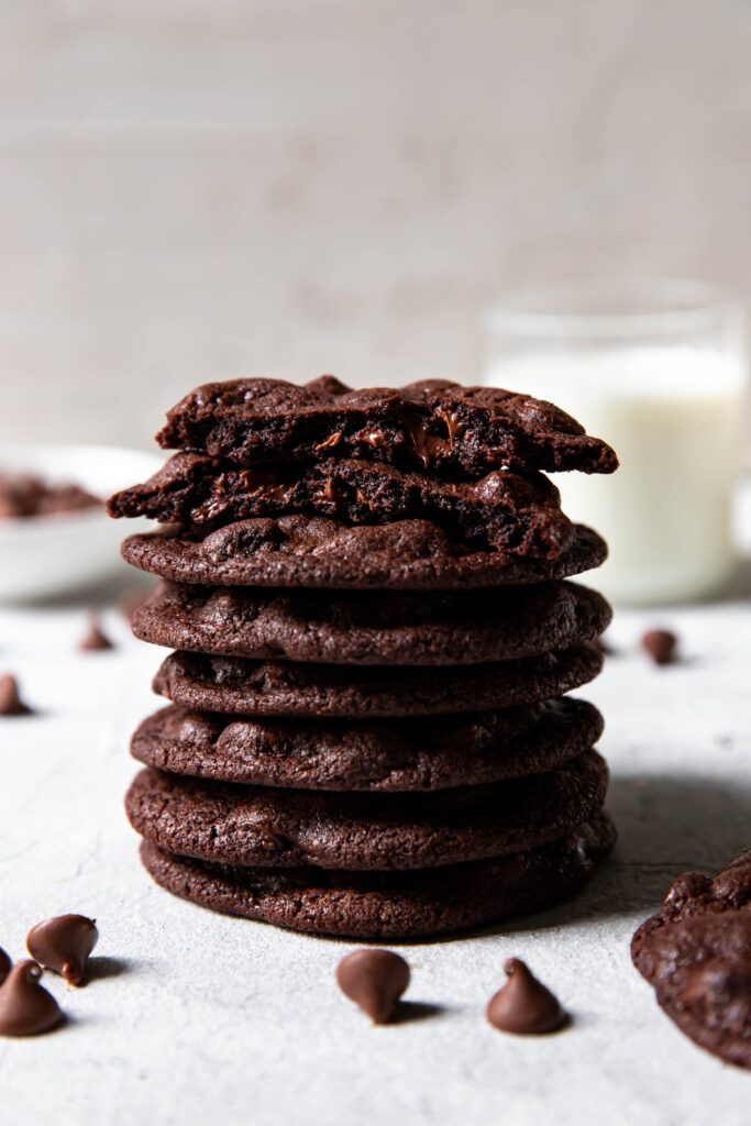 Chocolate Chocolate Cookie Recipe - Modern Crumb
