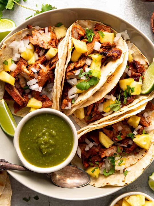 Tacos Al Pastor Authentic Tacos Al Pastor (Pork Tacos)