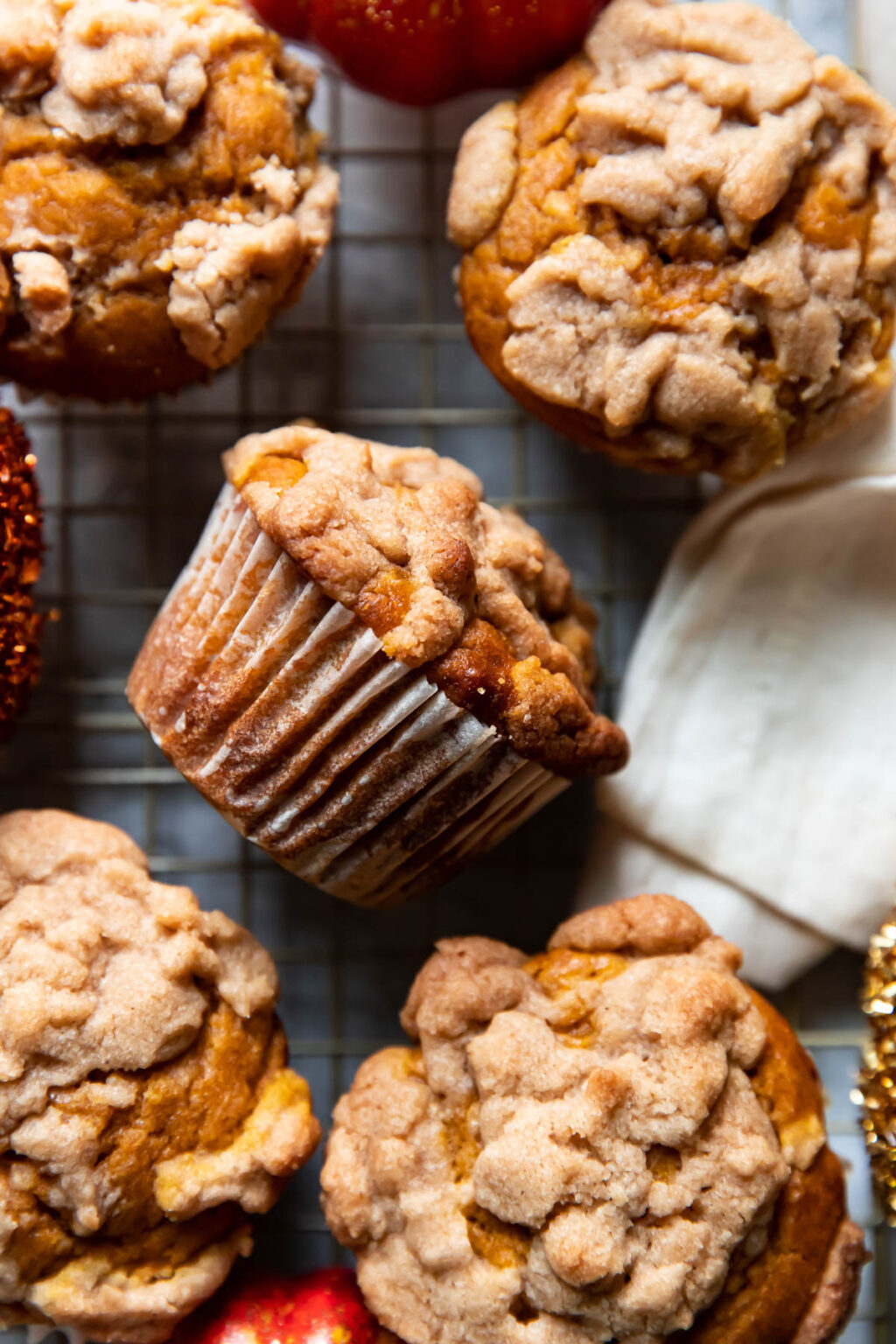 Pumpkin Streusel Muffins - Modern Crumb
