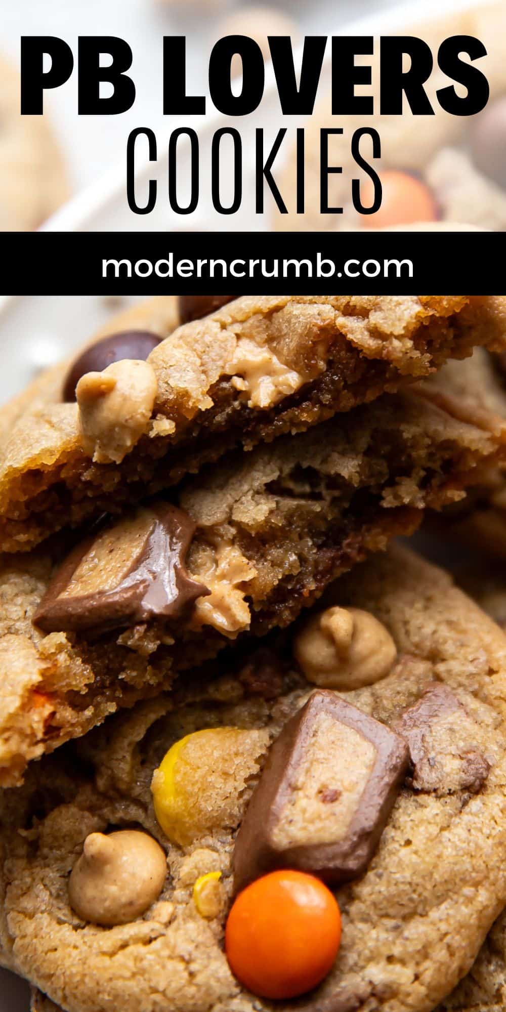Peanut Butter Lovers Cookies - Modern Crumb