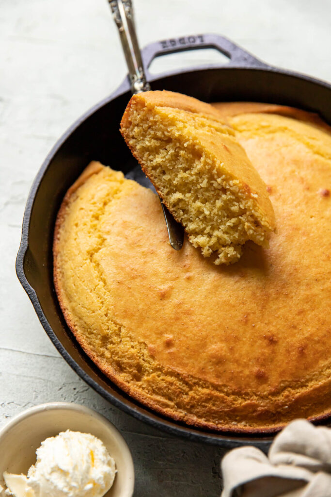 Skillet Cornbread - Modern Crumb